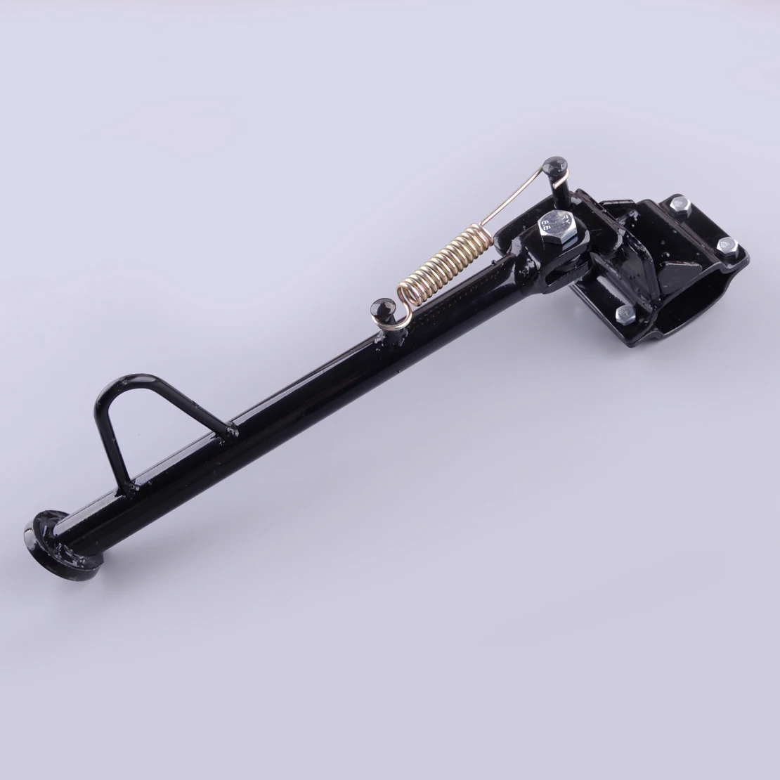 Motorcycle-Power-Support-Kickstand-Brace-Parking-Side-Stand-Leg-Foot ...