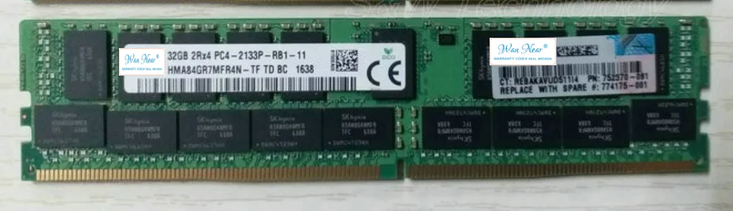 For DL380 G9 DL580 G9 774175-001 752370-091 32G 2133P DDR4 PC4-17000 ...