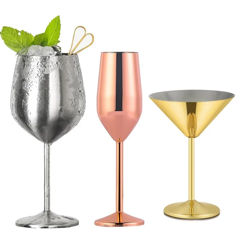 280-500ml-Stainless-Steel-Wine-Glass-Cocktail-Goblet-Red-Wine-Martini ...