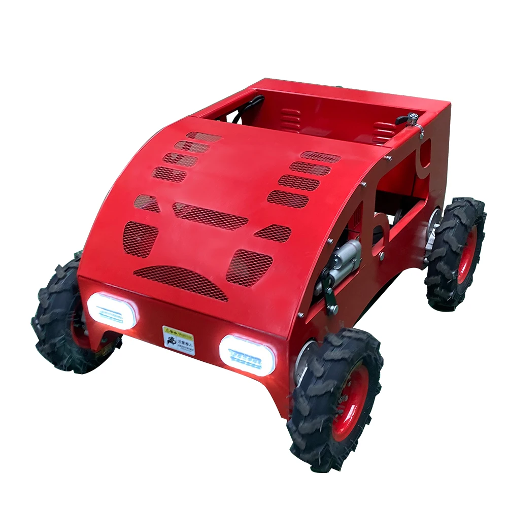 Smart Robot wheel type lawn mower suitable for lawn up to 550 mm width ...