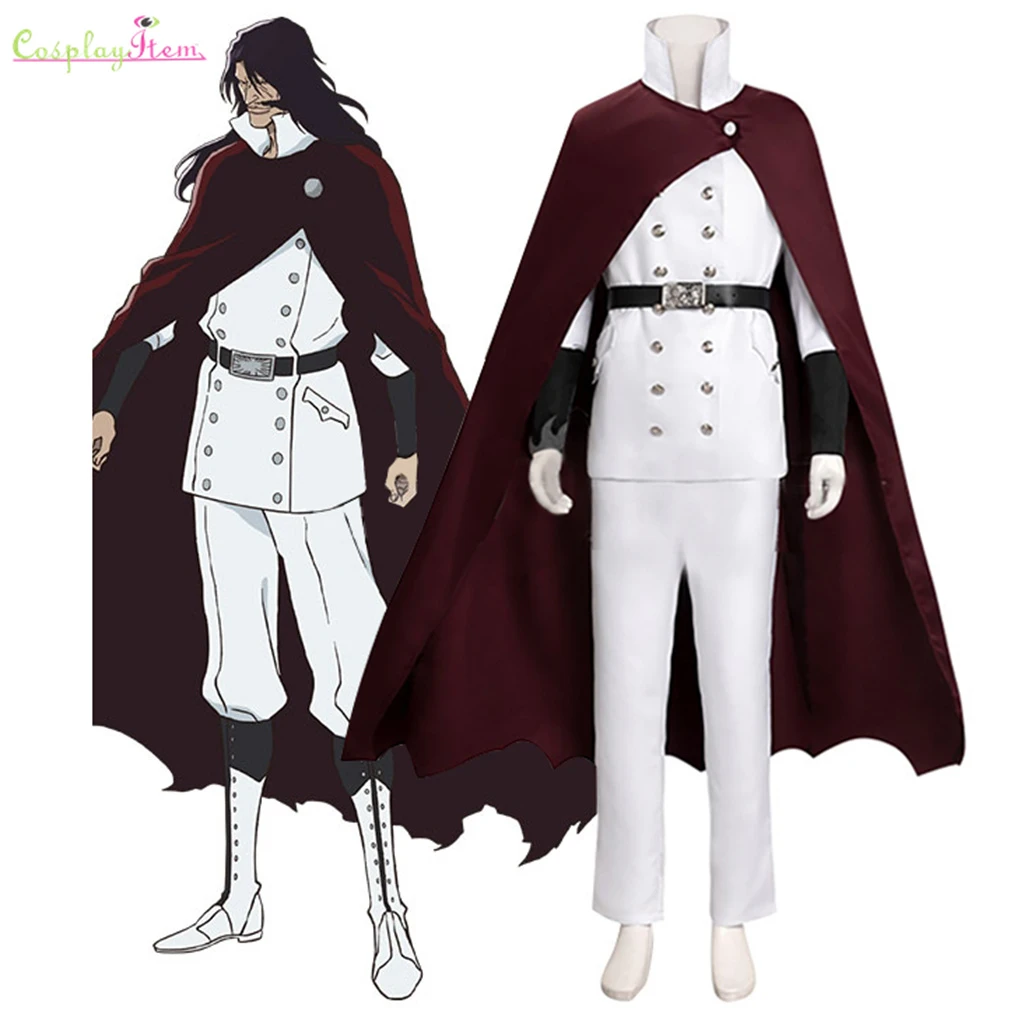 Bleach Cosplay Arc Stern Ritter Yhwach costumes white military uniform ...
