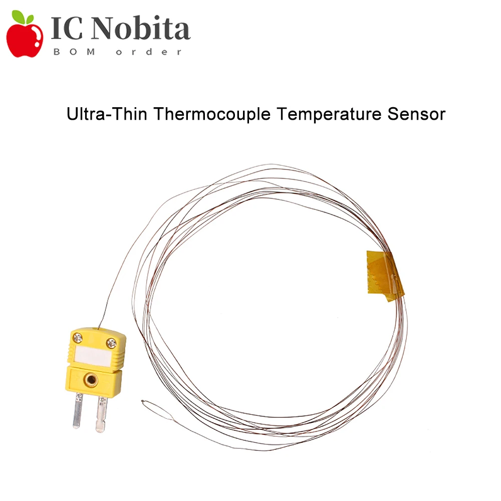 1PCS Ultra-Thin Thermocouple Temperature Sensor Mini Probe for Internal ...