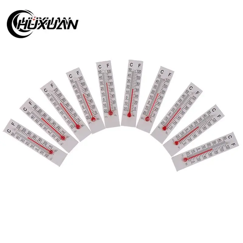 10-Pcs-5cmX1-1cm-Miniature-Paper-Cardboard-Thermometer-Indoor-20-50 ...