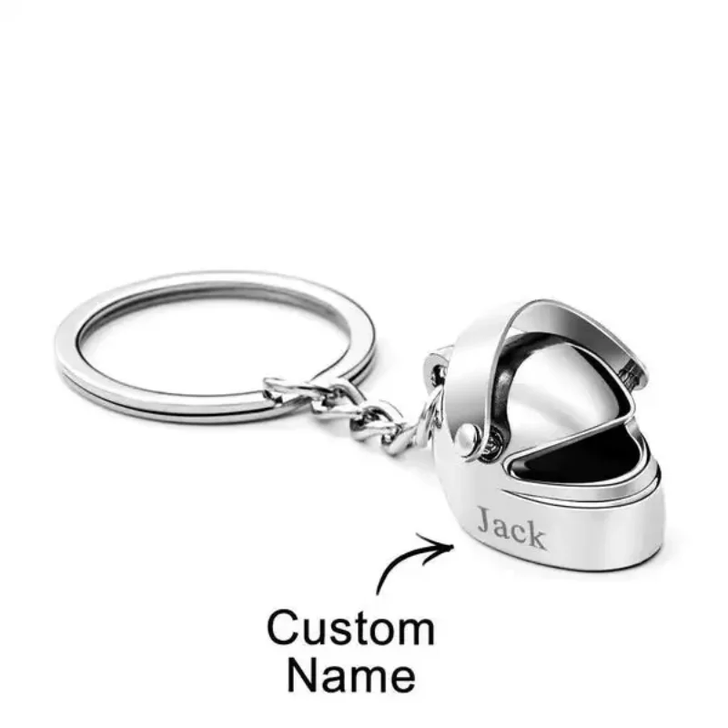 Creativity-Motorcycle-Helmets-Keychain-Personalized-Name-Safety-Helmet ...