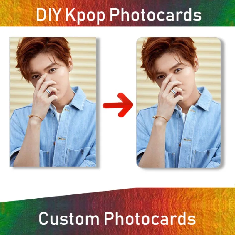 Custom-Photocard-Kpop-PhotoCards-Lomo-Business-Album-Photo-Kpop-Cards ...