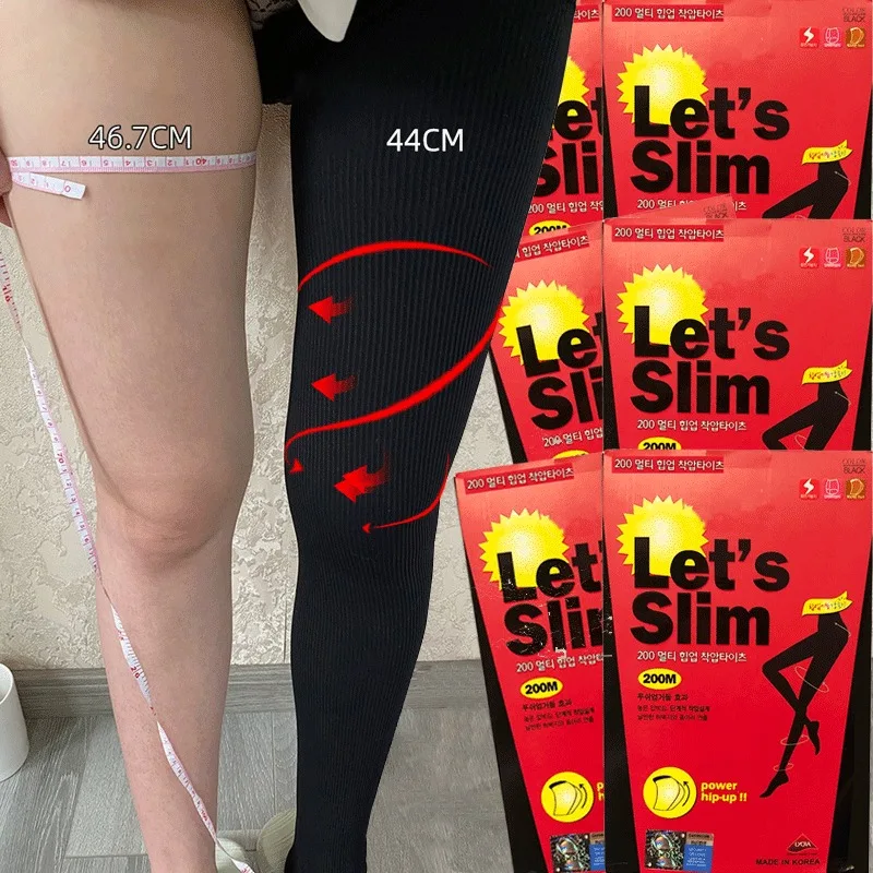 Women Slim Tights Compression Stockings Pantyhose Varicose Veins Fat ...