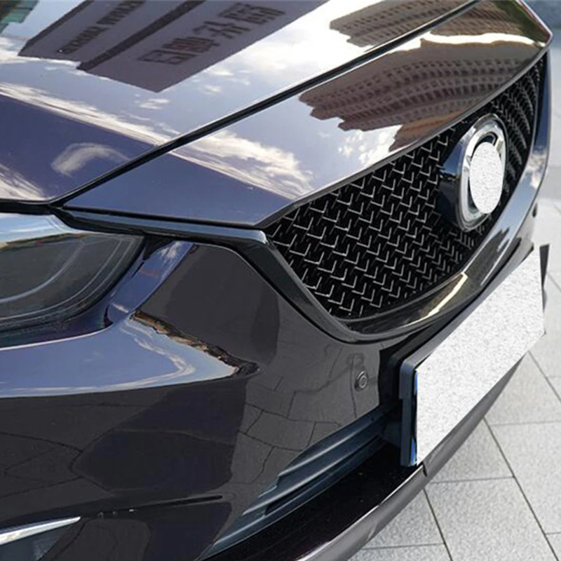For-ABS-Front-Bumper-Grill-Mazda-6-Splitter-2014-2015-2016-Mazda6-M6 ...