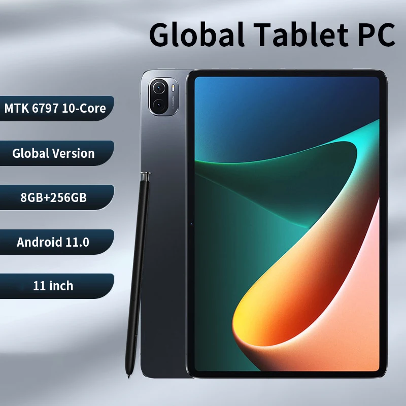 Vers-o-Global-Tab-P90-Tablet-11-0-Polegada-RAM-8GB-ROM-256G-Android-11 ...
