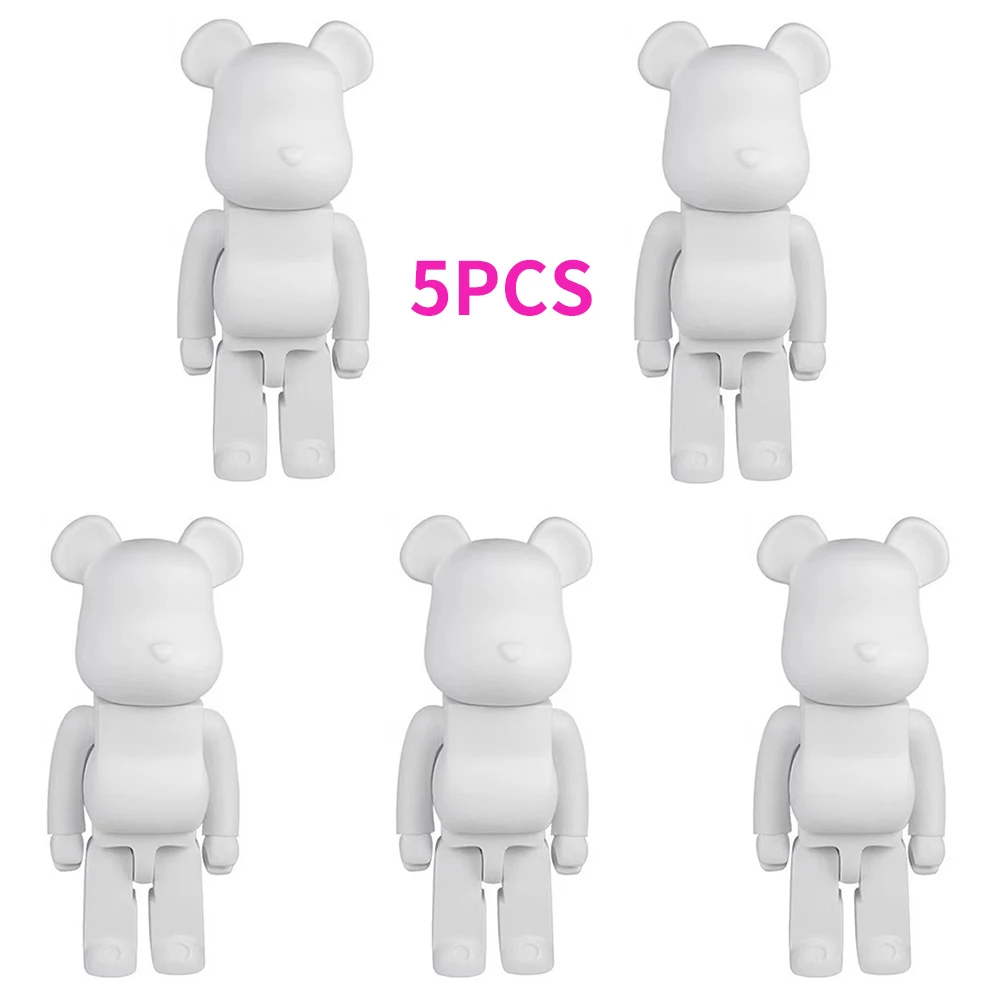 28cm-400-Vinyl-Bear-Action-Figures-Bear-PVC-Model-Figures-DIY-Paint ...