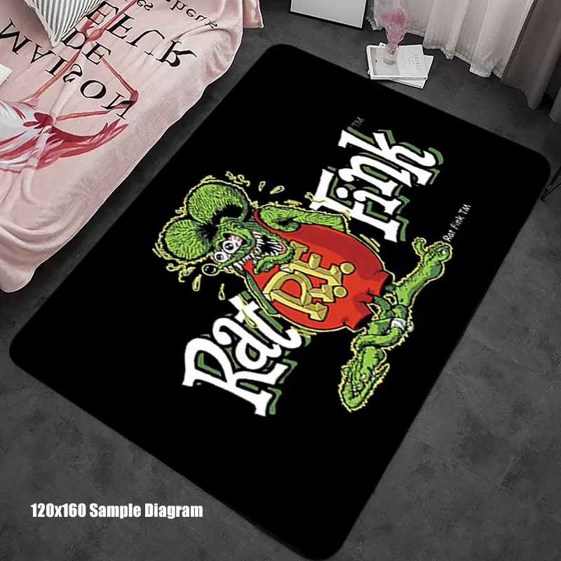 Funny-Room-Rugs-Foot-Carpets-Rat-Fink-Entrance-Doormat-Kawaii-Rug-Floor ...