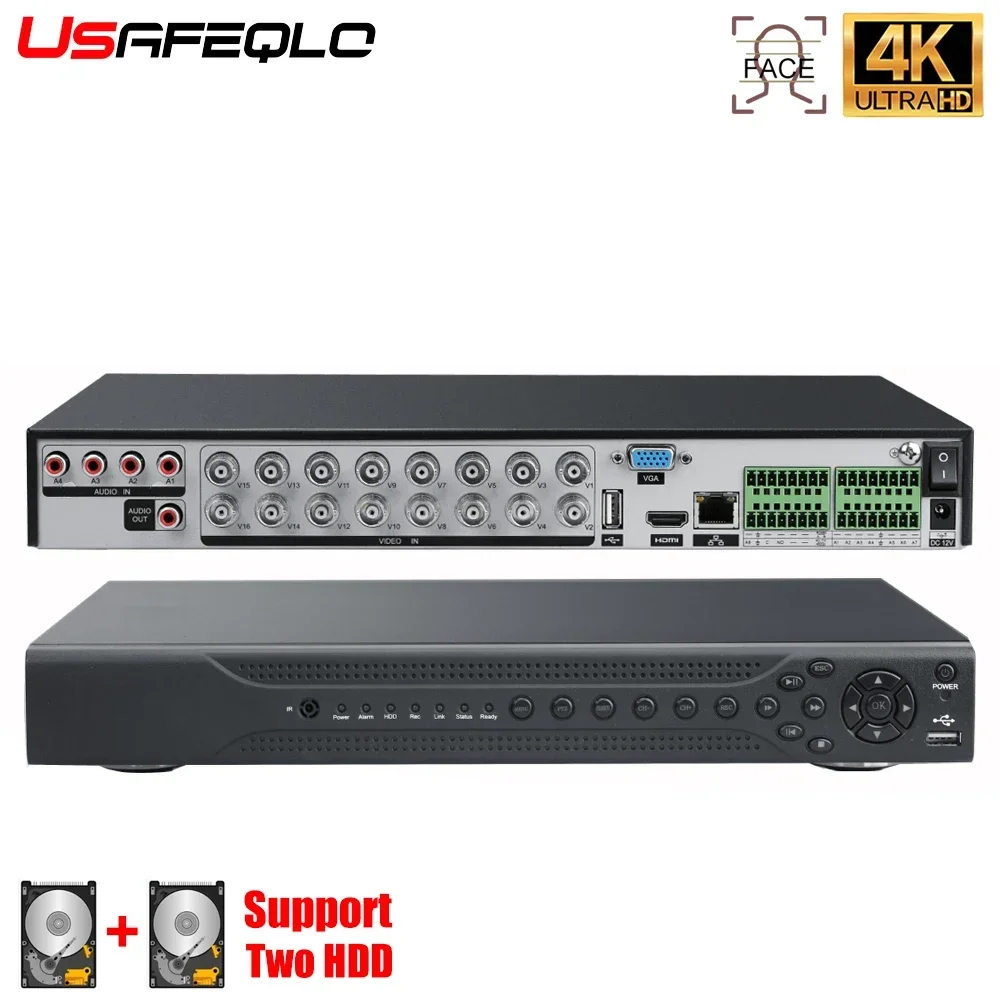 16CH-CCTV-DVR-Recorder-4K-Hybrid-NVR-DVR-6-in-1-XMEYE-Analog ...