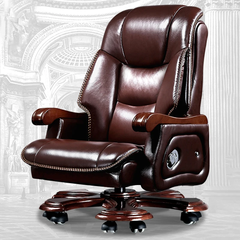 Desk Office Chairs Computer Ergonomic Boss Rocking Game Chairs Recliner ...