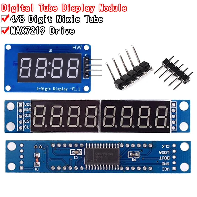 TM1637-4-Bits-MAX7219-8-bit-Digital-LED-Display-Module-7-Segment-0 ...