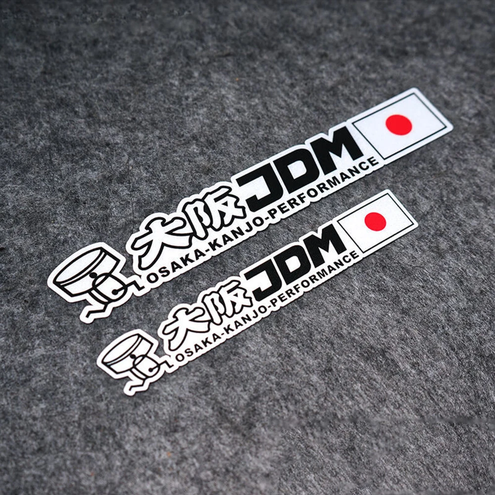 Osaka Stickers JDM Personalized Reflective Motorcycle Sticker Modified ...