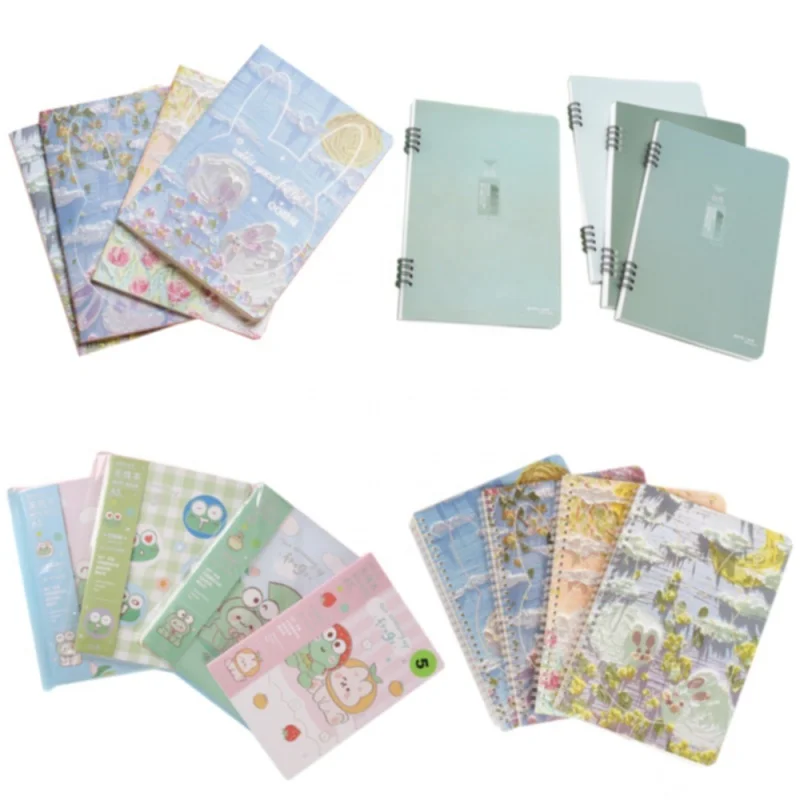 School Supplies Exercise Note Books Diary Kraft Custom Spiral Notebook ...