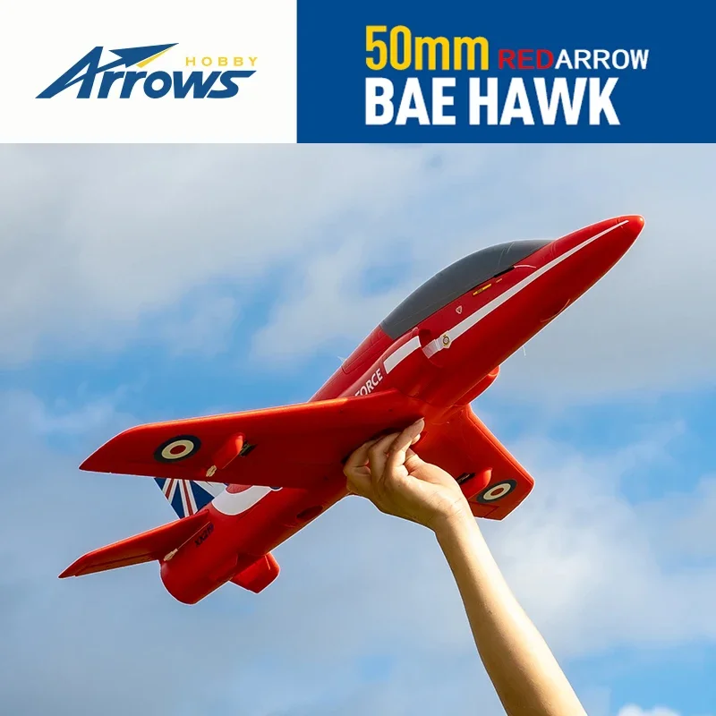 Blue Arrows 50mm Red Arrow Duct Like Real Model Entry-Level Hand-Thrown ...
