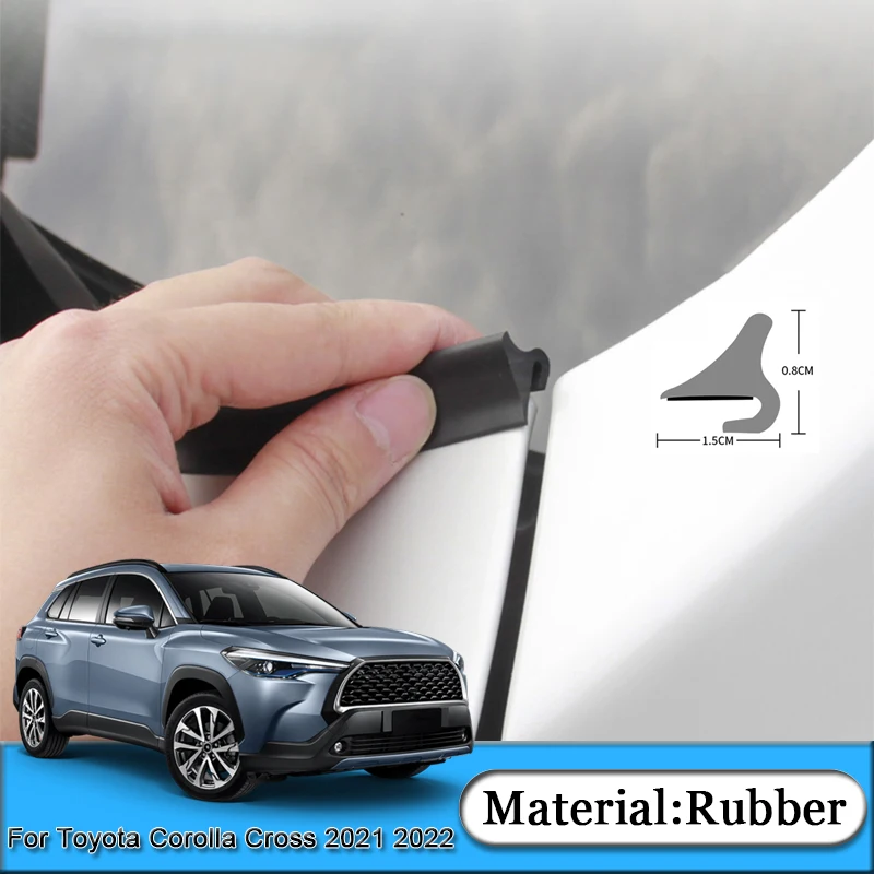 For Toyota Corolla Cross 2021 2022 Car Rubber Seal Strip Windshied ...