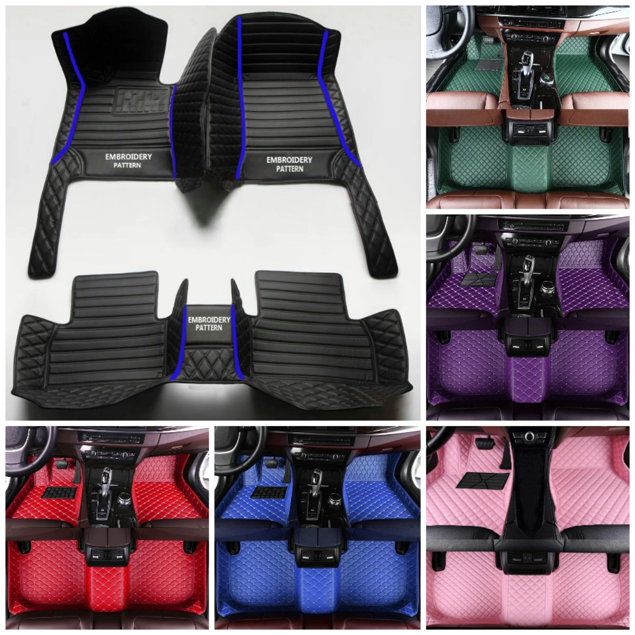 Custom-Car-Floor-Mats-For-INFINITI-QX56-2011-2013-3-Seat-on-the-Second ...