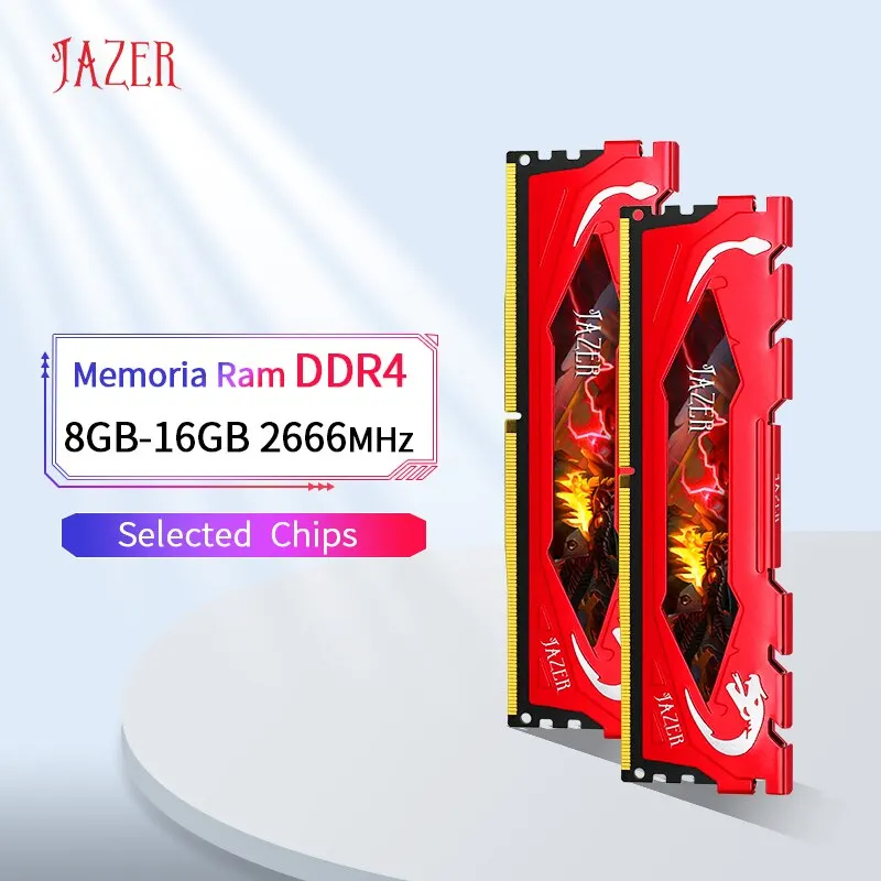 JAZER Memoria Ram DDR4 8GB 16GB 2666MHz 3200MHz 3600MHz DDR3 8GB ...