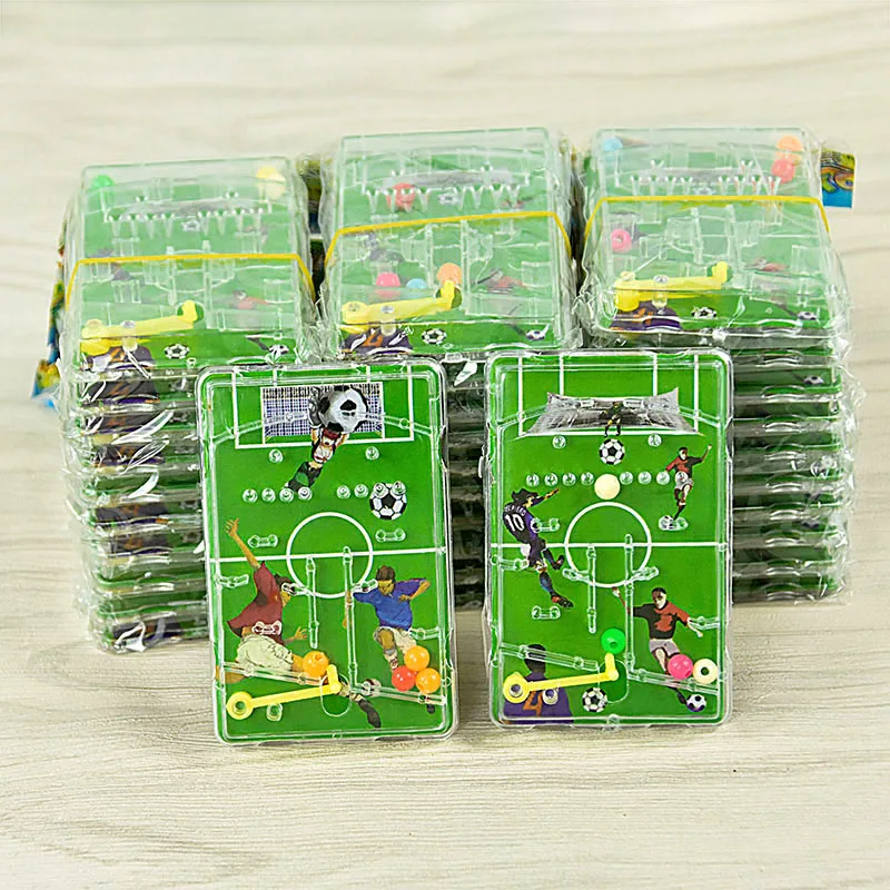 Juego de laberinto de fútbol de mesa de 10 piezas para niños, juguete ...