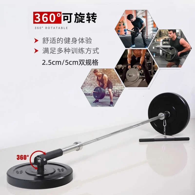 Wall Mount Fitness T-bar Row Plate Post Insert Landmines For Home Gym ...
