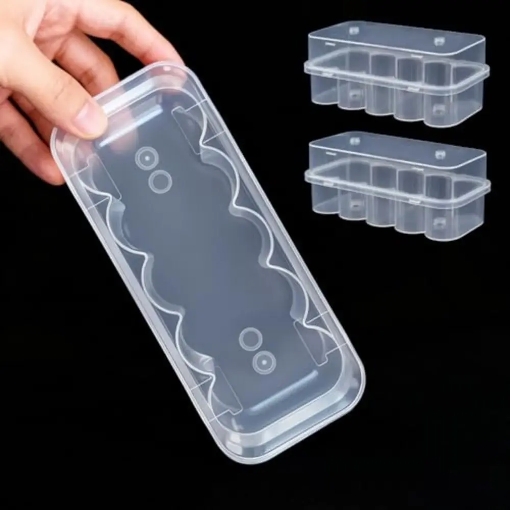 3ML/10mL 10-Slot Vial Storage Case Stackable Clear Microtube Storage ...
