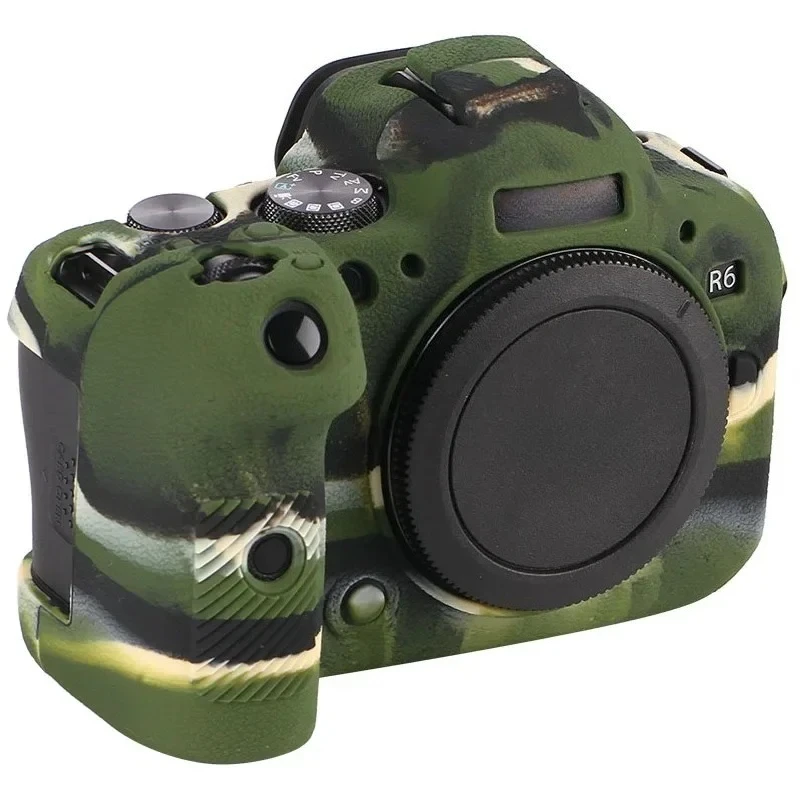 For Canon R6 R6II R6Mark II Silicone Cover Rubber Silicone Camera Bag ...