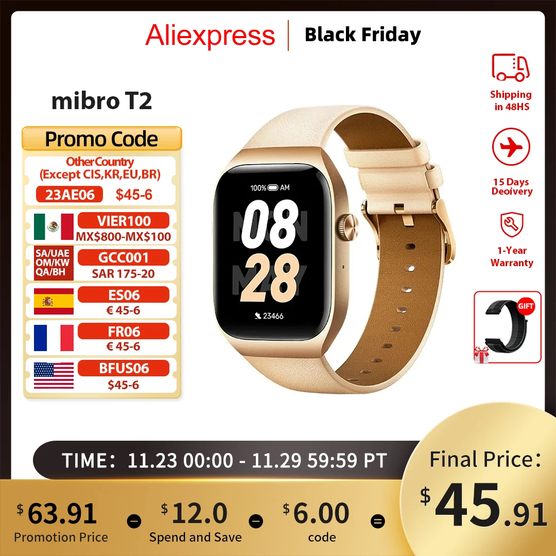 Mibro-T2-GPS-Track-Smartwatch-Bluetooth-Calling-Dual-Core-1-75-Inch ...