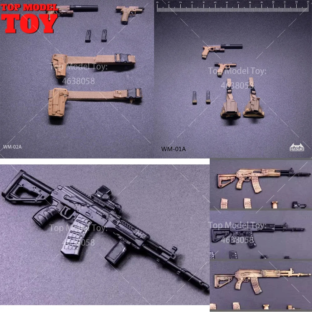 HASUKI WM-01 WM-02 WM-03 1/12 Scale Glock G17 Pistols Holster P226 AK ...