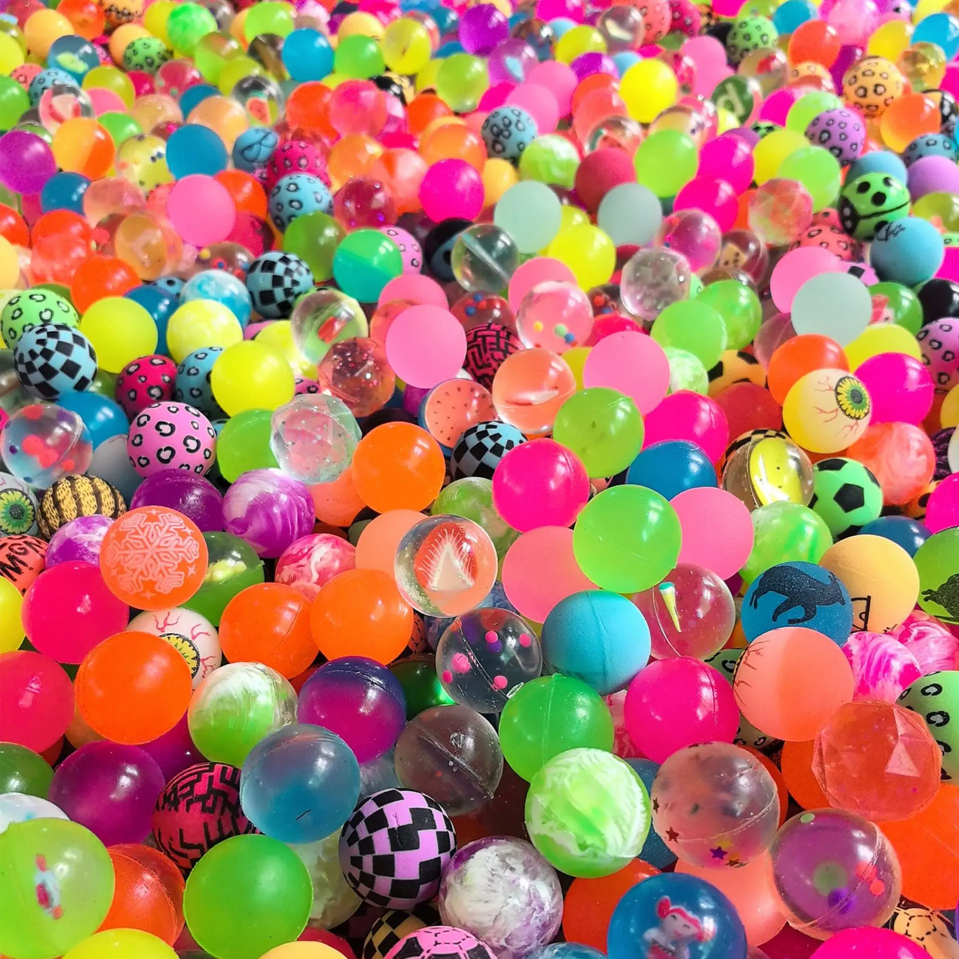 12-30Pcs-Mini-Colorful-Bouncy-Ball-Toy-Children-Birthday-Party-Baby ...