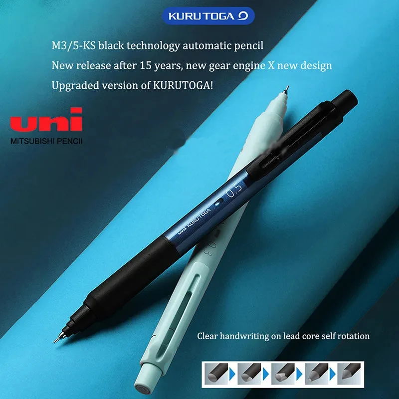 Uni-Mechanical-Pencil-KURU-TOGA-Self-Revolving-Lead-M3-5-KS-Office ...