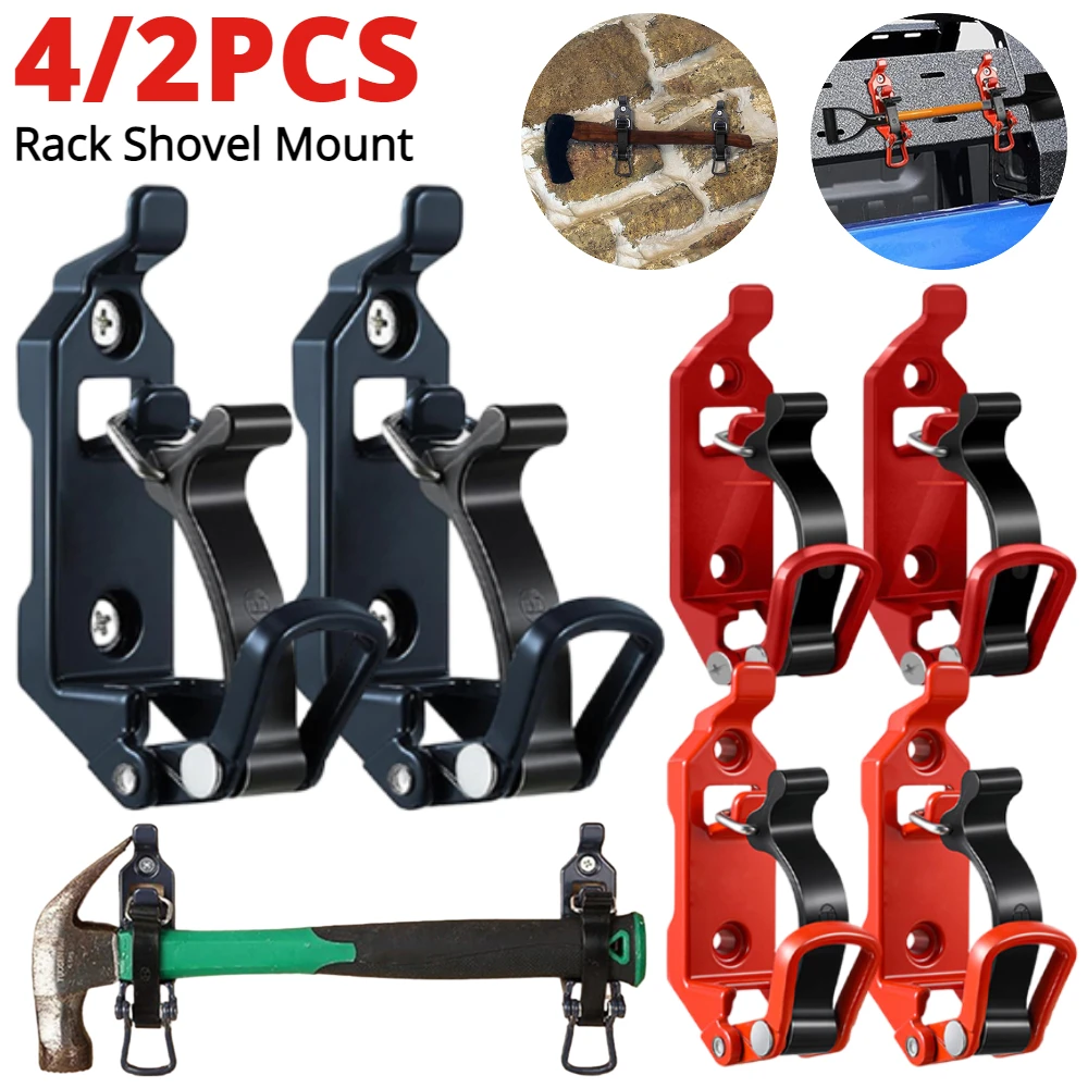 2-4PCS-Shovel-Mount-Brackets-for-Roof-Rack-Shovel-Holder-Quick-Release ...