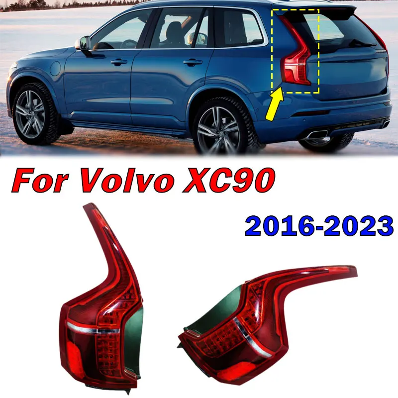 Exterior-Accessories-For-Volvo-XC90-2016-2023-LED-Tail-Light-Warning ...
