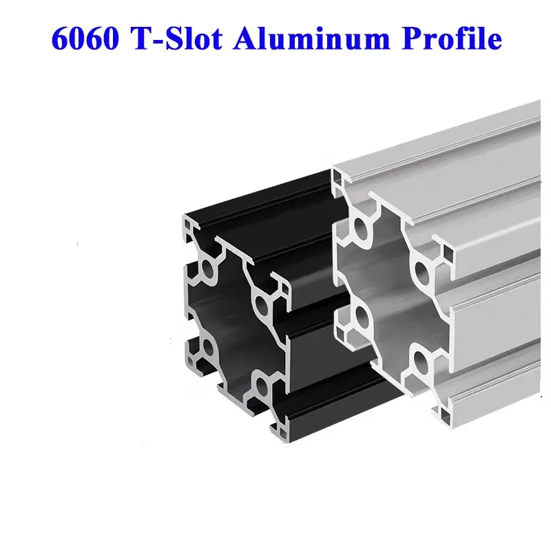 1PCS-6060-T-Slot-6060T-Aluminum-Extrusion-EU-Standard-60x60mm ...