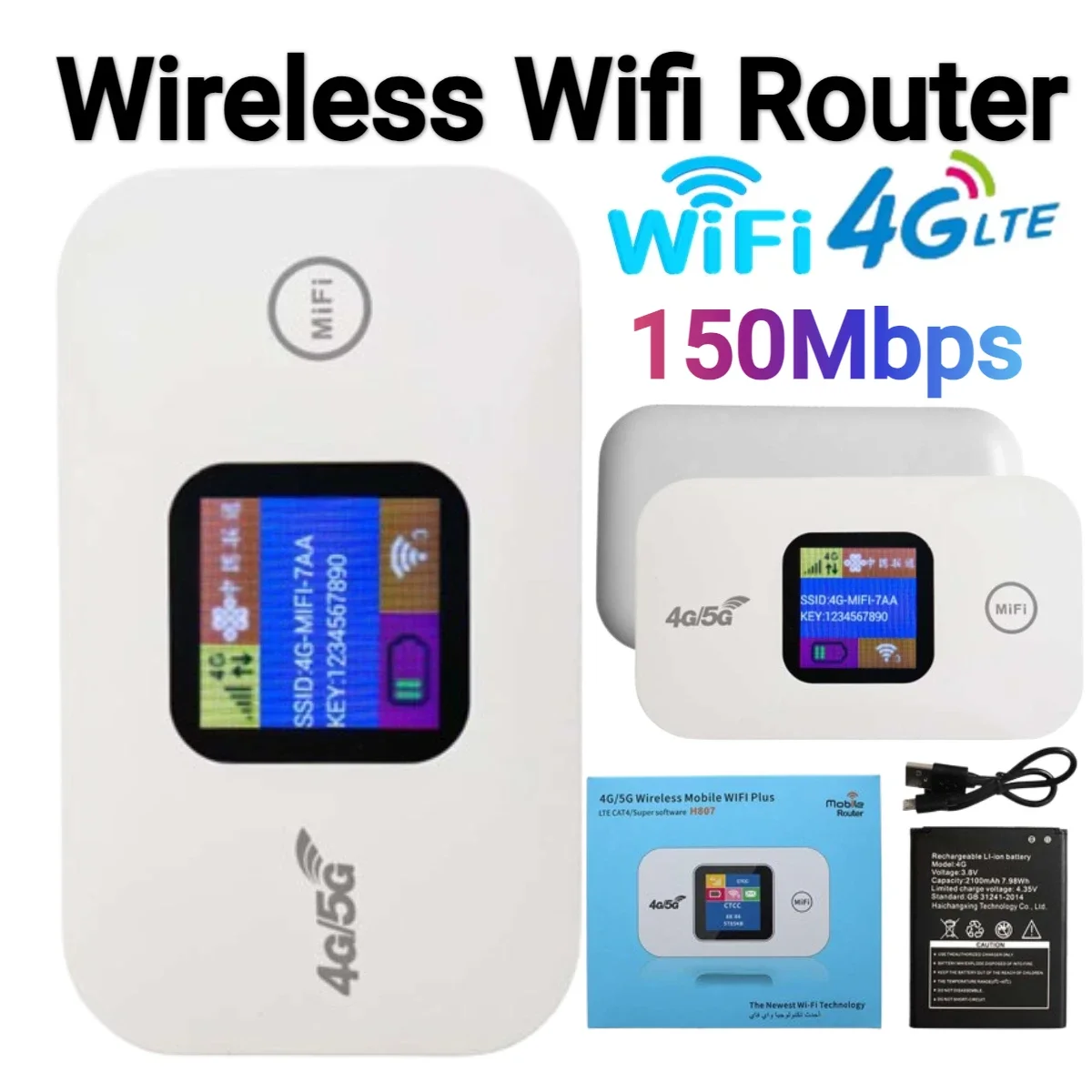 4G-LTE-Mini-Outdoor-Hotspot-Sim-Card-Slot-Wireless-Router-2100mAh ...