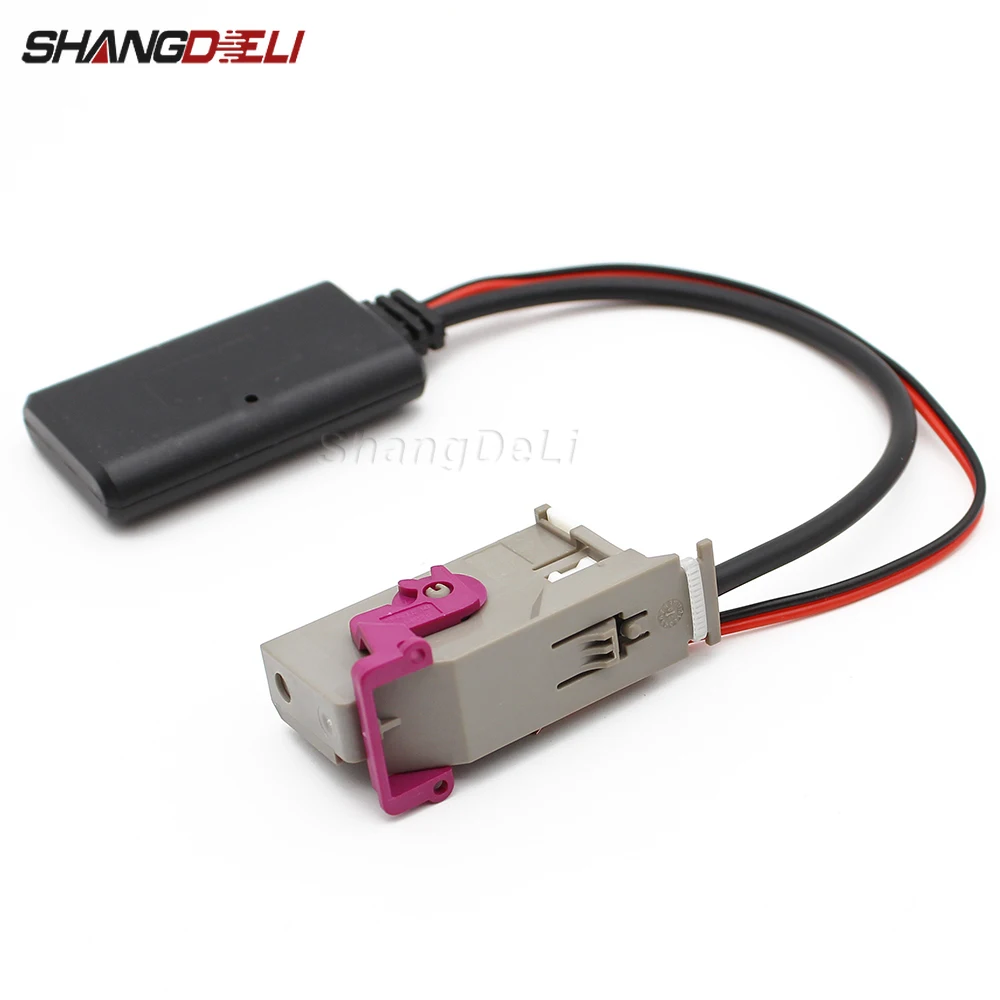 Rnse Wireless Bluetooth Aux Adapter Music Mp3 Aux-in Audio Cable For ...