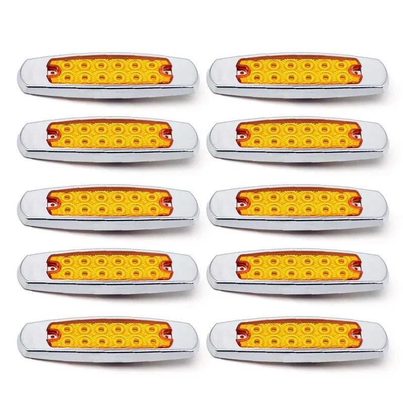 10pcs-12-LED-Side-Marker-Lights-12V-24V-Warning-Lights-For-Truck ...