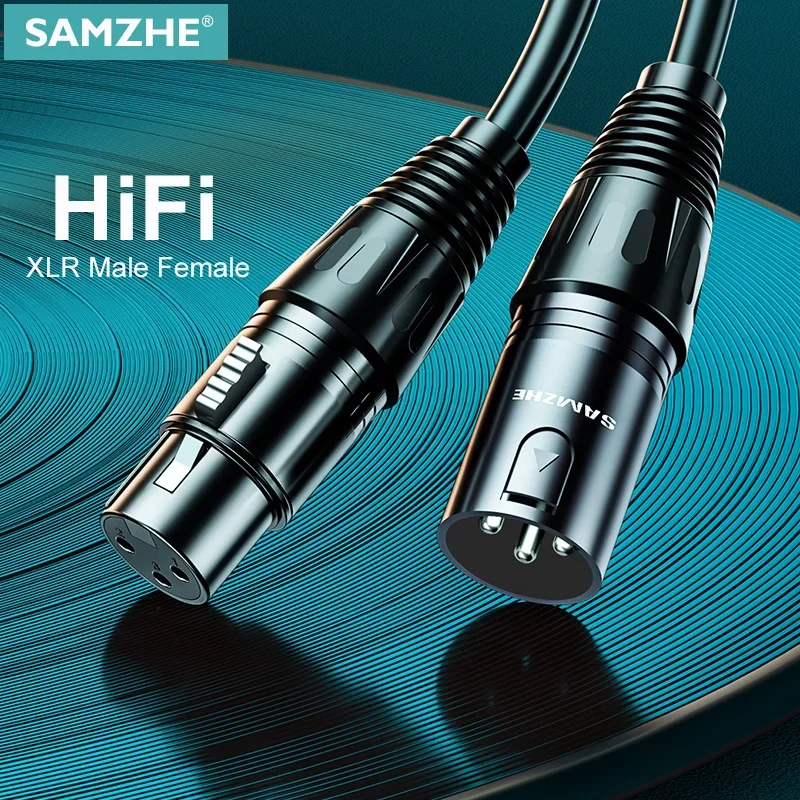 SAMZHE XLR Cable Karaoke Microphone Sound Cannon Cable Plug XLR ...