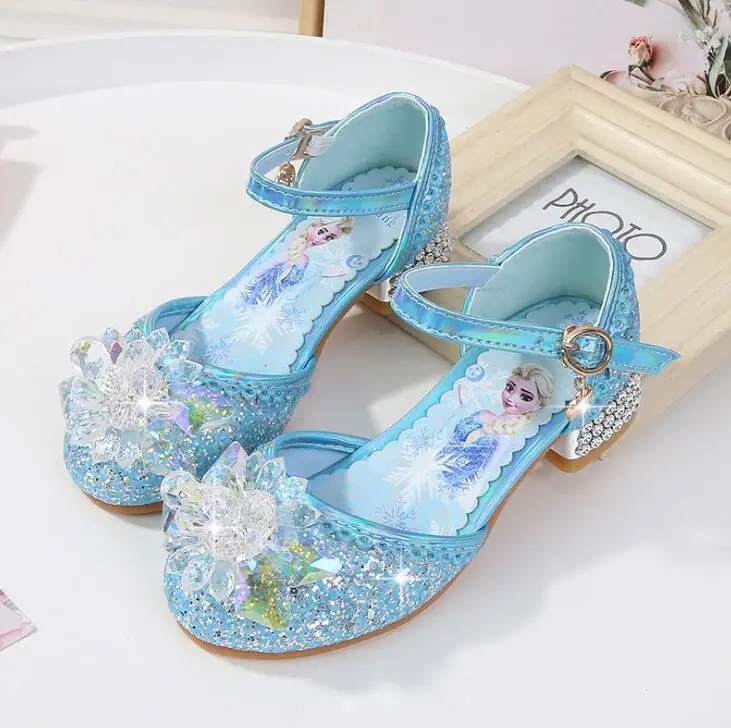 Disney-children-s-high-heel-princess-party-shoes-summer-new-girls ...