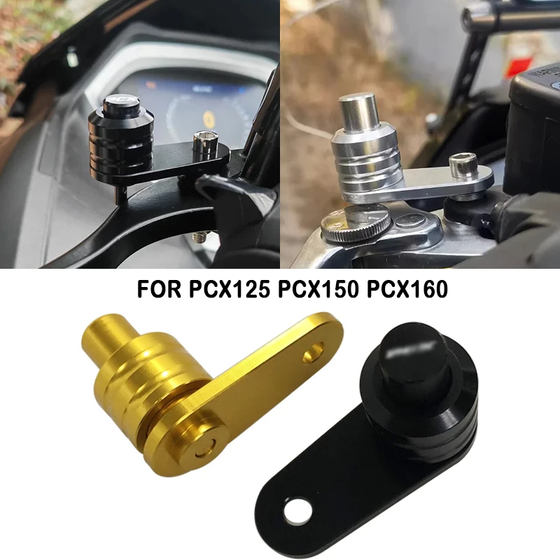 Motorcycle-Accessorie-Brake-Lever-Parking-Switch-Button-Auxiliary-Lock ...