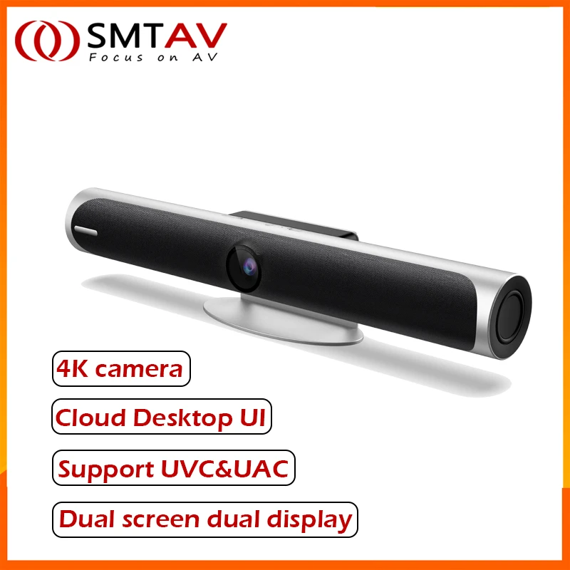 4k All In One 8 Mic Array Usb Video Conference System Auto Face ...