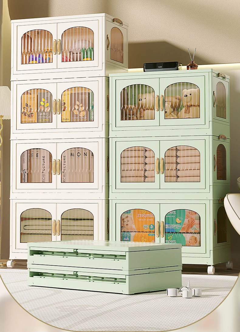 Folding-storage-cabinet-household-bedroom-clothes-bags-storage-box ...