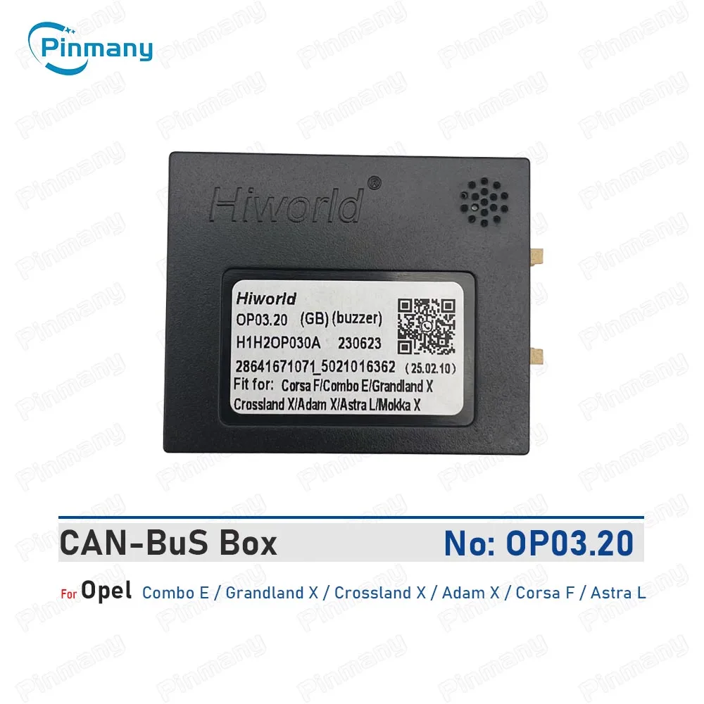 Car Android Radio CANBus Decoder Hiworld CAN Bus Adapter OP03 For Opel ...