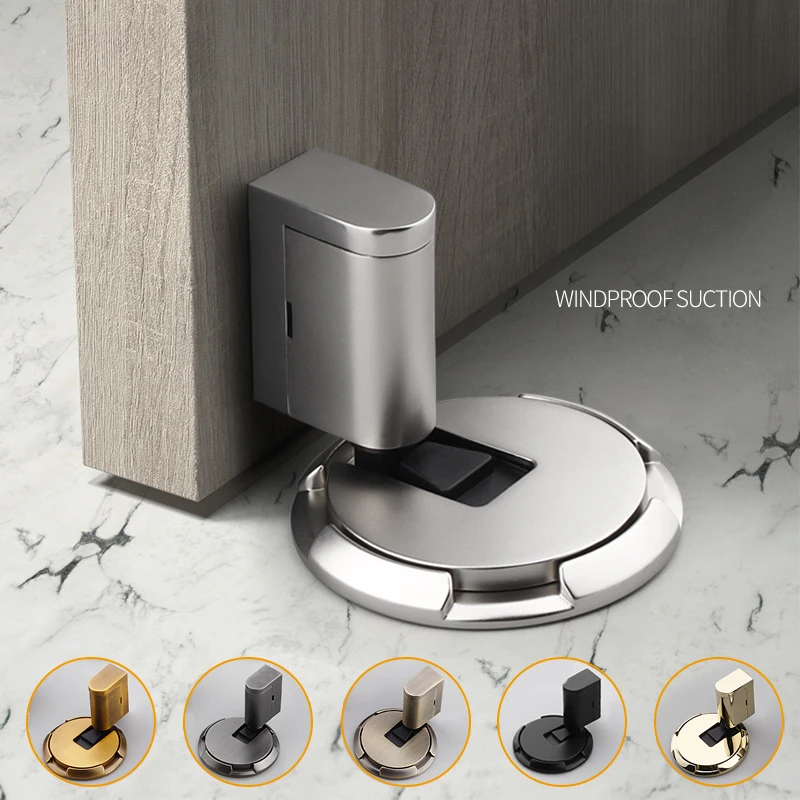 Home-Improvement-Heavy-Duty-Magnetic-Door-Stopper-Mechanical-Doors-Stop ...