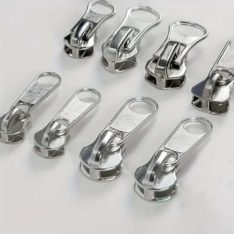 10pcs Zipper Pulls, No. 3 & No. 5 Compatible, Durable Resin & Metal ...