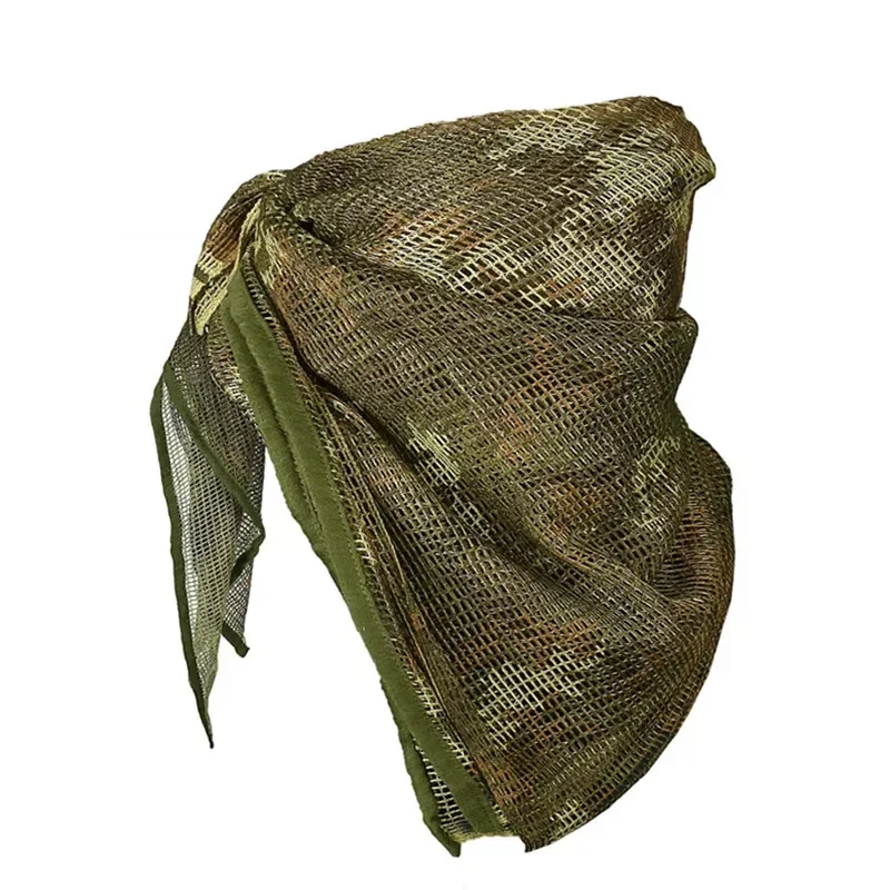 Camouflage Netting Military Camouflage Tactical Mesh Breathbale Scarf ...