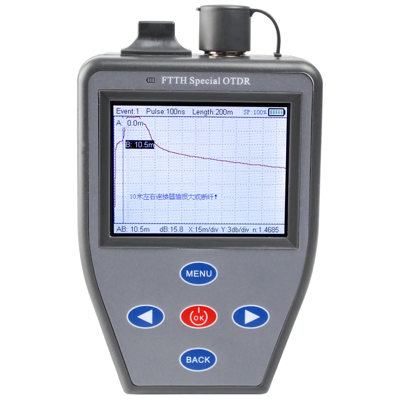 FTTH-Active-Fiber-OTDR-Handheld-OTDR-with-Optical-Power-Meter-Stable ...