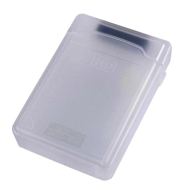 3.5 Inch SATA HDD Case External Hard Drive Disk Storage Box Portable ...