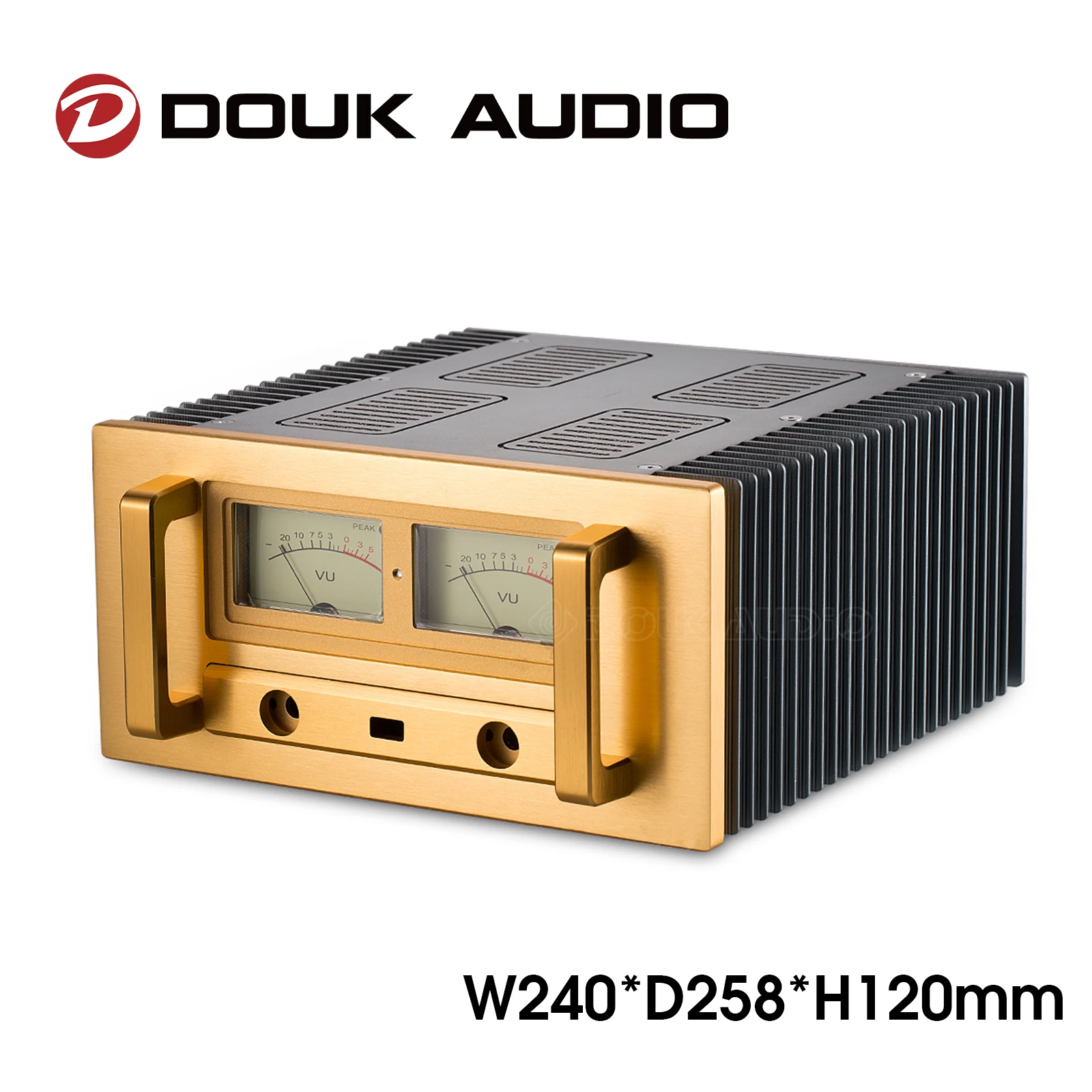 Douk-Audio-High-Precision-Aluminum-Chassis-Power-Amplifier-Enclosure ...