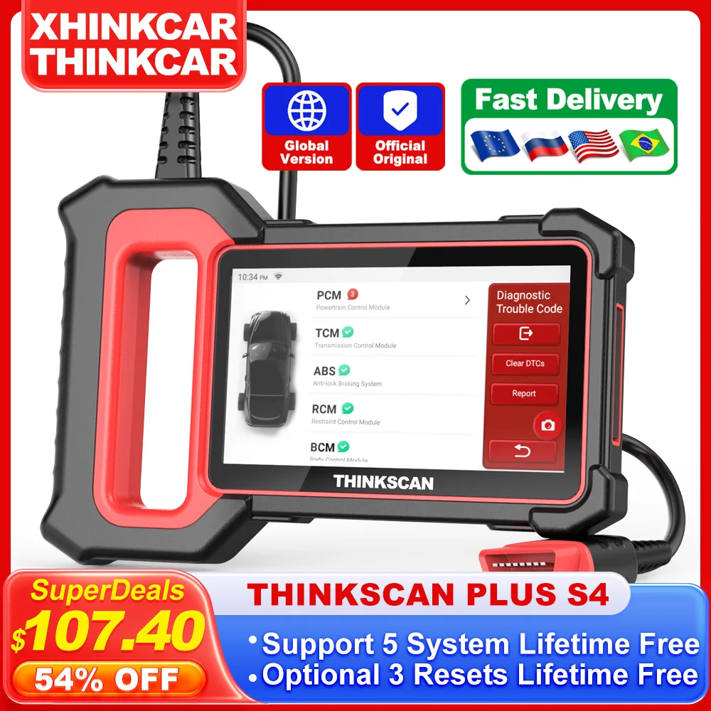 THINKCAR-Outil-de-Diagnostic-de-Voiture-Scanner-OBD2-Syst-me-ECM-ABS ...